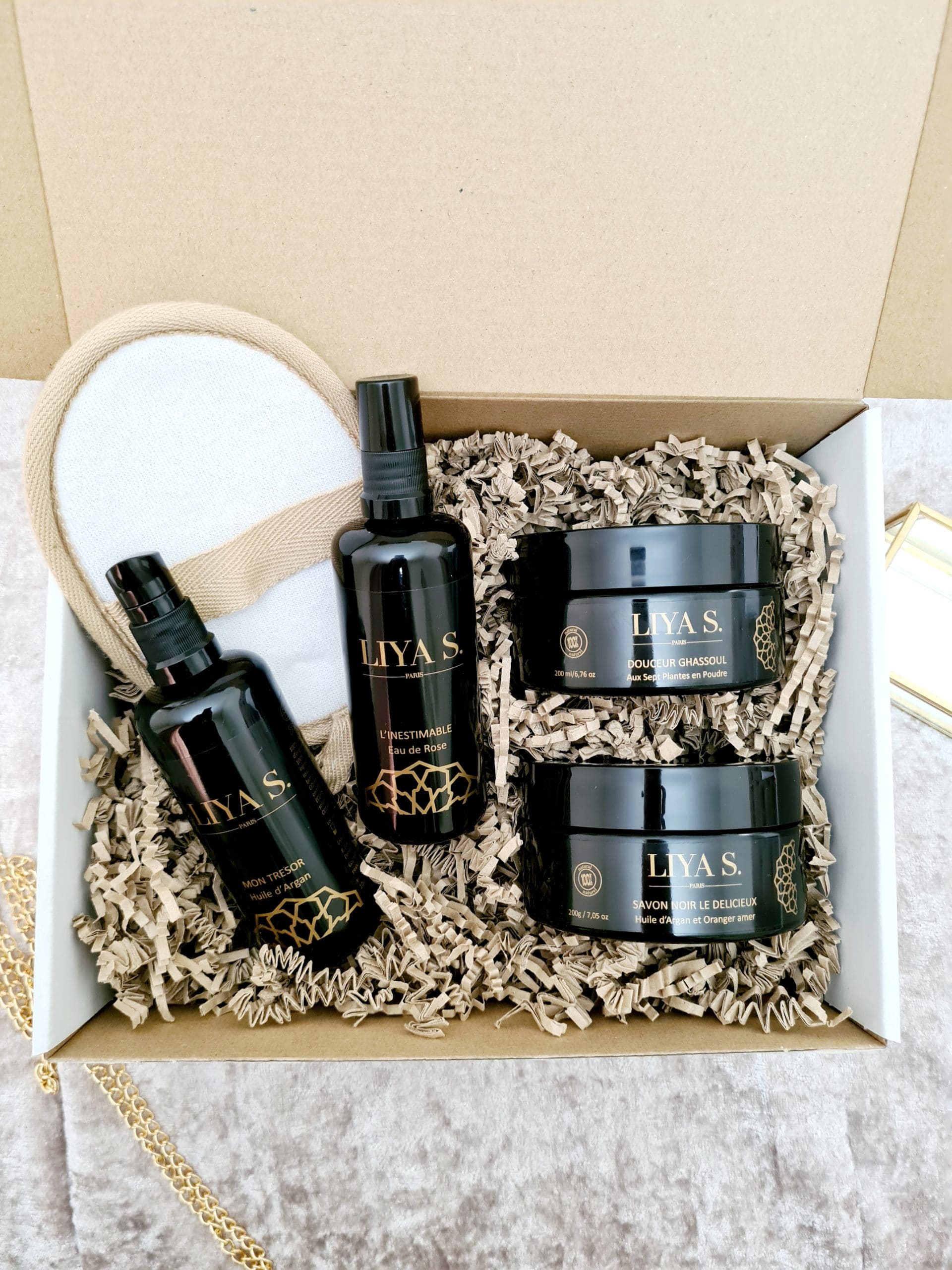 Coffret Rituel du Hammam n°2 Liya S. cosmétique Bio et Naturel